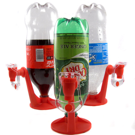 Fizz Saver 2 Liter Bottle Dispenser - Soda On Draft! - THAT Daily Deal